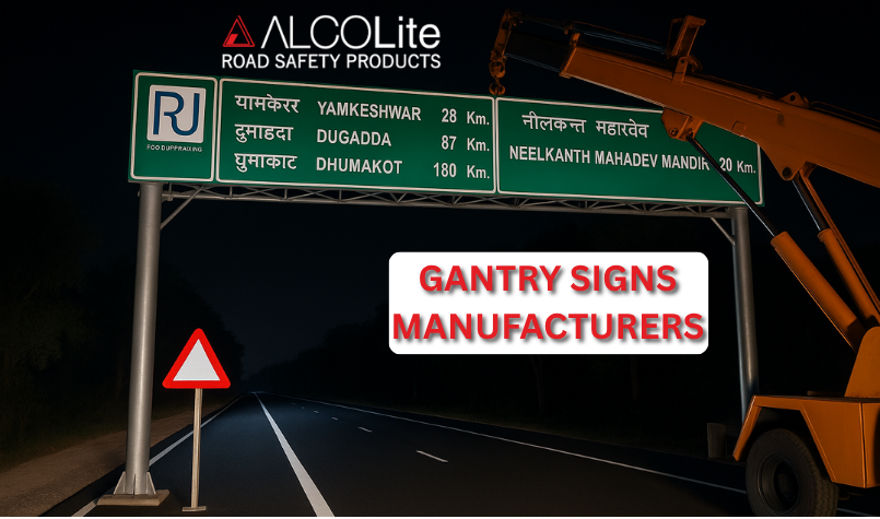 Gantry Sign Board for Highways And Roads