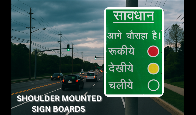 Gantry Sign Board for Highways And Roads