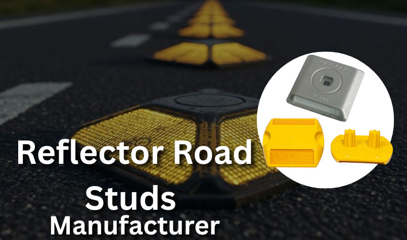 Top Reflector Road Studs by Alcolite
